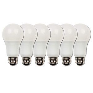 Westinghouse 5314020 30/70/100-Watt Equivalent Omni A19 3-Way Soft White Energy Star LED Light Bulb with Medium Base (6-Pack), 6 Count