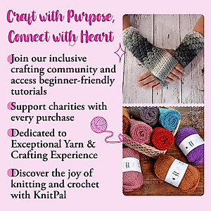 Woolen Delights Soft Wool Yarn for Crocheting, 3 Skeins, 522Yds/300G, Free Patterns - #4 Medium Aran/Heavy Worsted Weight Wool Yarn for Knitting - Crimson Red