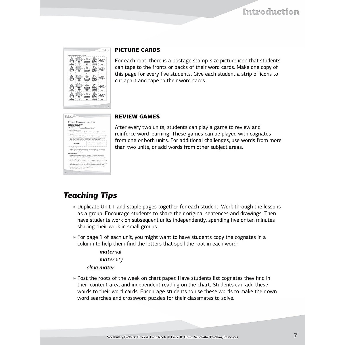 Vocabulary Packets: Greek & Latin Roots: Ready-to-Go Learning Packets That Teach 40 Key Roots and Help Students Unlock the Meaning of Dozens and Dozens of Must-Know Vocabulary Words