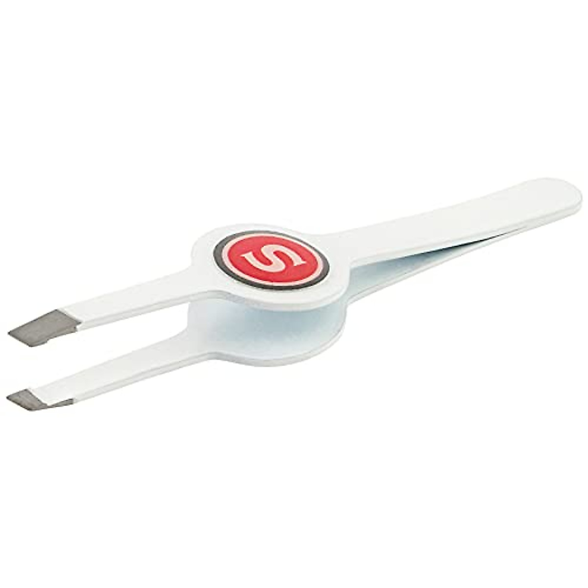 SINGER Slant Tip Tweezers with Wide-Grip for Sewing, Quilting, & Applique