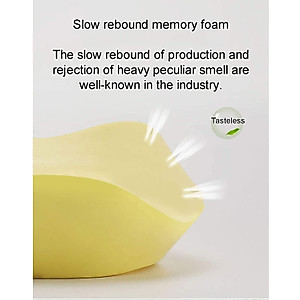 GIENEX Travel Pillow - Memory Foam Neck Pillow Support Pillow, Support Cushion U Shaped Portable Travel Pillow for Kids Adults Aircraft Car Train Office