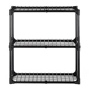 Star20XX 3-Shelf Wire Rack with Cover, Inclouding One Cover
