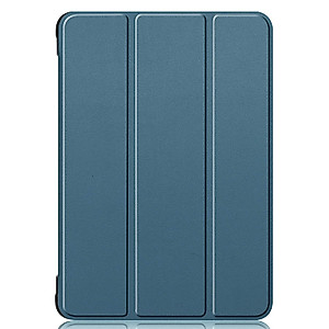 PCduoduo Case Compatible with for Amazon Fire HD 8 2022/ Fire HD 8 Plus Tablet Cases Auto Sleep Function Slim Light-Weight PU Leather Smart Tablet Shell Cover Foldable Stand Case Fit (Dark Green)