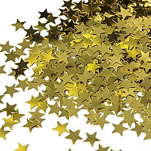 Sparkling Gold Star Foil Confetti - 0.5 oz (1 Pc), Perfect for Birthdays, Baby Showers, Holidays & More