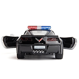RMZ City Compatible for Chevrolet Calvert C7 Police Car Model 1:36 Diecasting Alloy Toy Car, Pull Back Vehicles Toy Car for Toddlers Kids Boys Girls Gift