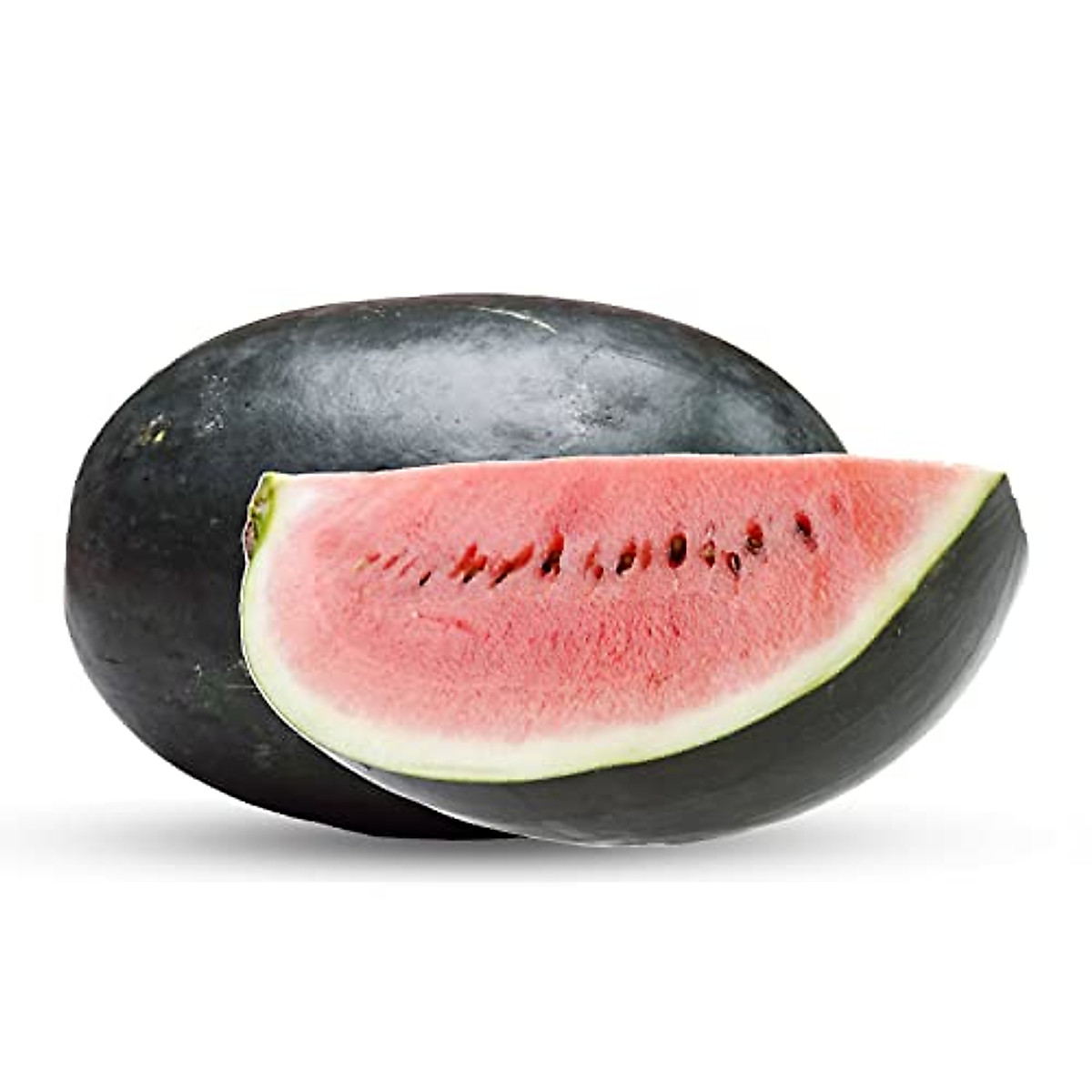 50 Black Diamond Watermelon Seeds for Planting - Heirloom Non-GMO Fruit Seeds for Planting - Grows Big Giant Watermelons Averaging 30-50 lbs