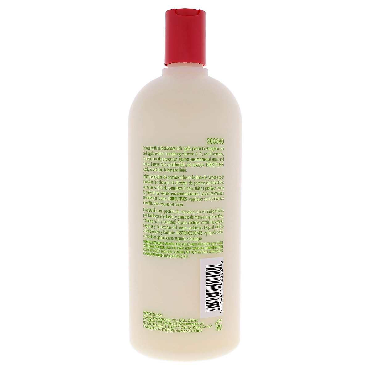 Zotos Apple Pectin Fortifying Shampoo Unisex 33.8 oz