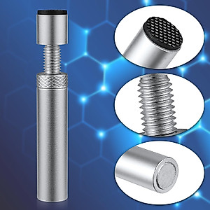 GPU Bracket, Adjustable Graphics Card Bracket with Magnet GPU Brace Support Video Card Support Graphics Card Holder Bracket GPU Stand for Prevent Graphics Card from Drooping (L, Silver)