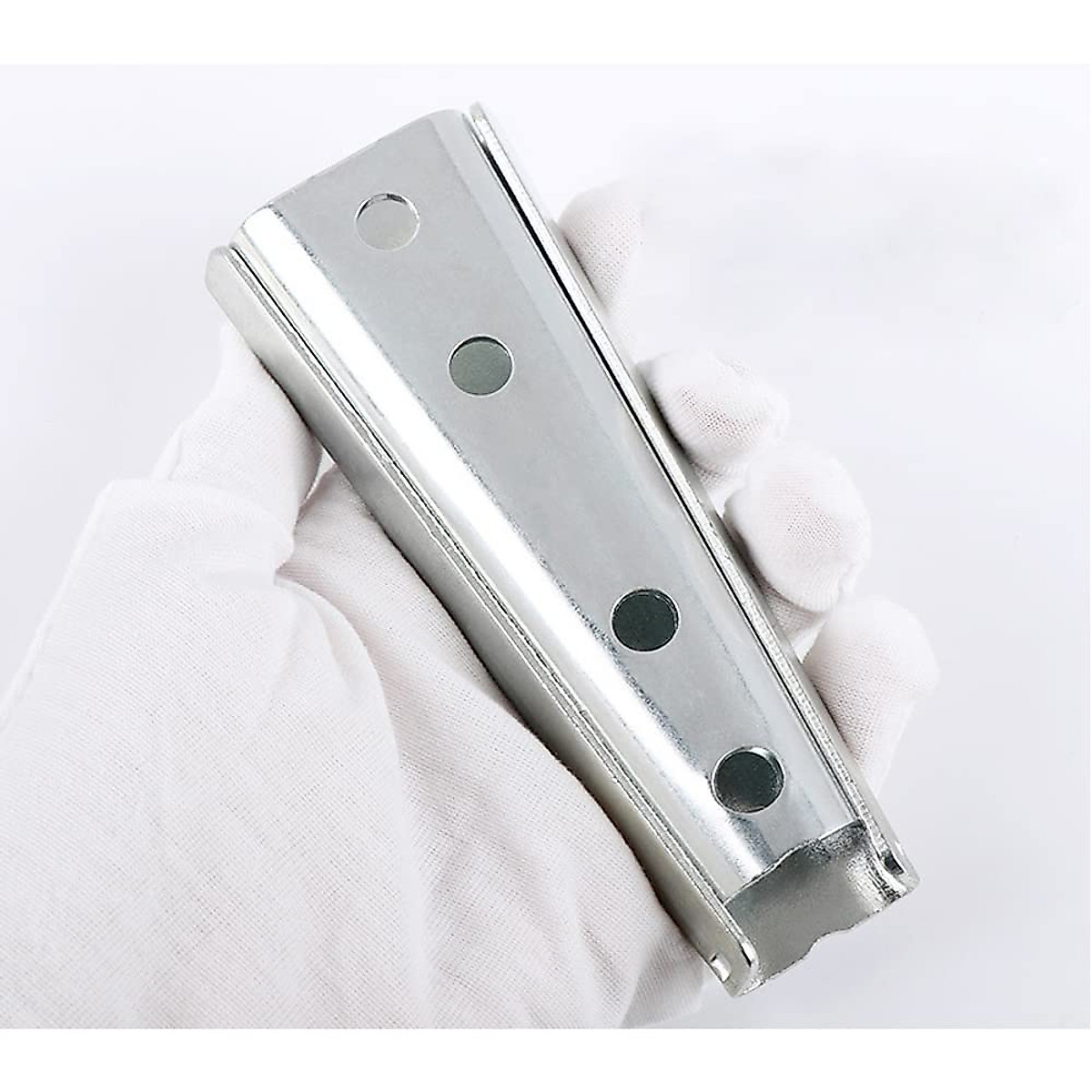 DBTHTSK Sofa Latch,Bed Replacement Parts,Heavy Duty Interlocking Tapered Hardware Accessories Furniture Connector for Sofa, Bed (2 Pairs)