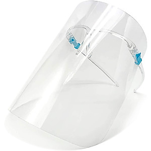Unique Gadgets & Toys Goggle Shield, 3 Pack Reusable Face Shield Wearing Glasses Face Visor Transparent Anti-Fog Film Protect Eyes and Face, GlassesShield_B_3Pack