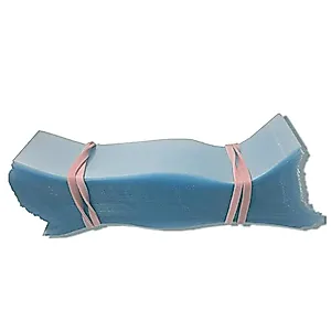 70mm x 140mm 200 ga Clear PVC Shrink Bands - Qty 125 - Perforated