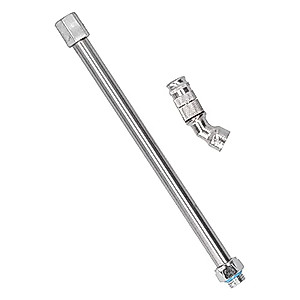 Tomotato High Pressure Power Washer Wand Stainless Steel Watering Wand Sprayer Portable Garden Hose Spray Gun Adjustable Hand Sprayer for Car Lawn