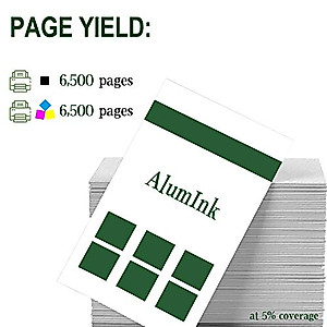 4 Pack High Yield (Black Cyan Magenta Yellow) TN436 TN436BK TN436C TN436M TN436Y Compatible Toner Cartridge Replacement for Brother HL-L8360CDWT DCP-L8410CDW MFC-L9570CDWT L9570CDW Toner Cartridge