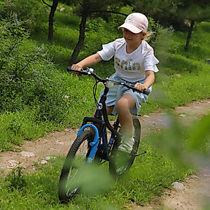 Royalbaby Explorer Kids Bike Aluminum 20 Inch Bicycle Front Shock for Boys Girls Ages 7-12 Years, Dark Blue