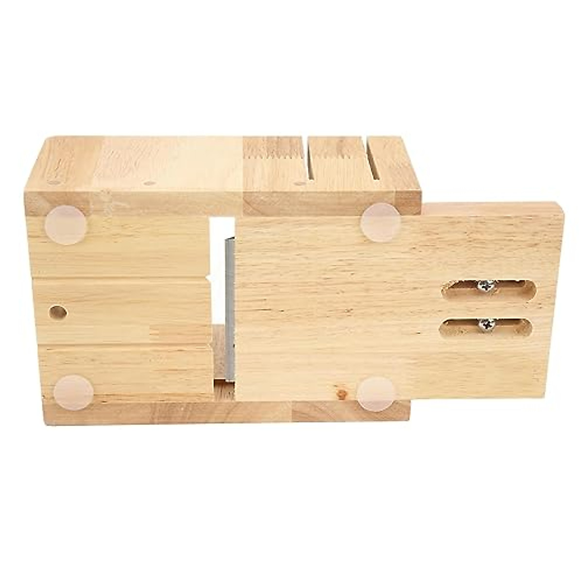 Premium Soap Cutting Tool Set - Accurate Loaf for Soap Making with Wooden Stick and Crystal Line - Complete Soap Trimming Kit and Slicing Accessories