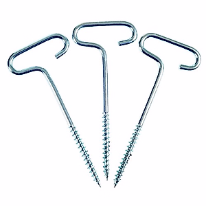 CLAM 9750 3-Piece Ice Anchors