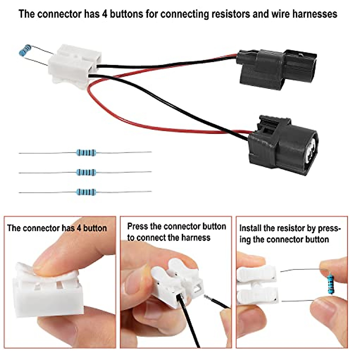 VCM Muzzler Harness Disable Kit Fit for Honda Acura Pilot Accord Ridgeline Odyssey Muzzle, for Honda 3.5L V6 Engine with VCM