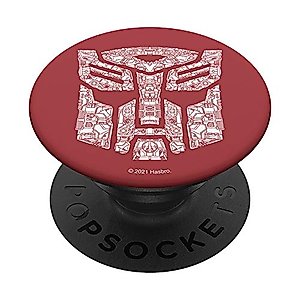 Transformers Autobot Logo Details PopSockets PopGrip: Swappable Grip for Phones & Tablets