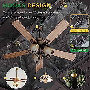 EROMMY 10'x13' Hardtop Gazebo Outdoor Aluminum Wood Grain Gazebos with Galvanized Steel Roof and Mosquito Net for Patios, Deck, Backyard, Curtains & Netting