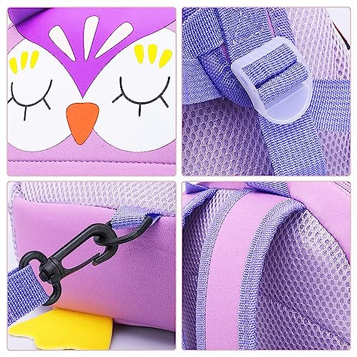 KK CRAFTS Preschool Toddler Backpack with Leash, 3D Cute Cartoon ...
