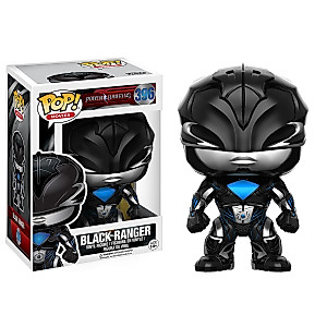 Funko POP Movies: Power Rangers Black Ranger Toy Figure