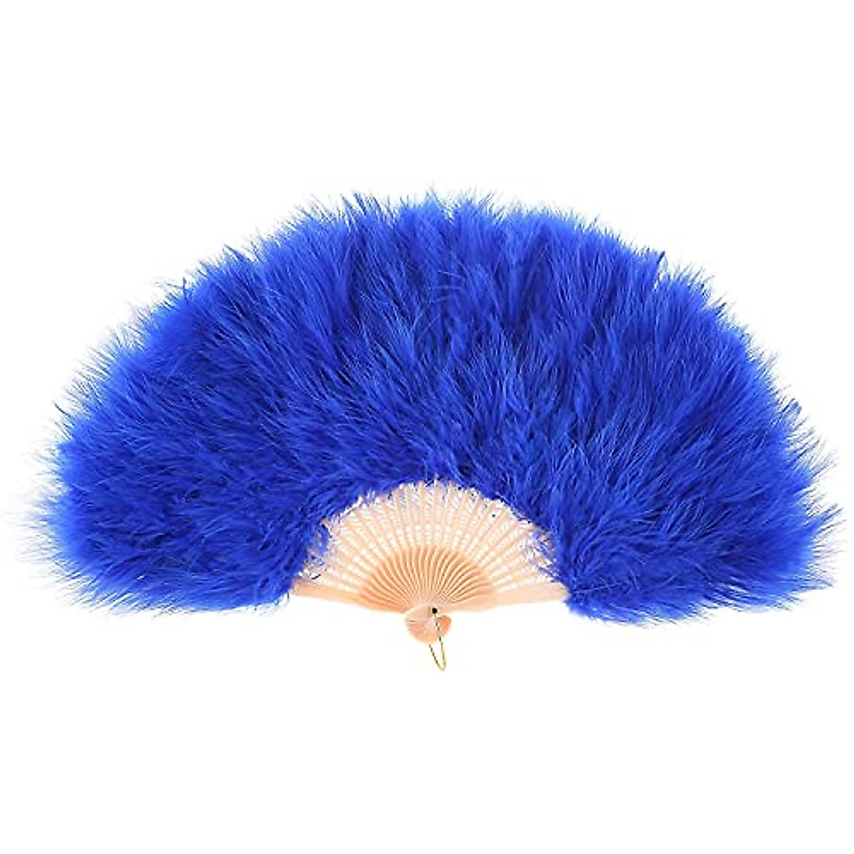 Wedding Large Feather Hand Fan Flapper Costume Accessories Feather Folding Handheld Fan for Dance Party Feather Fans for Wedding