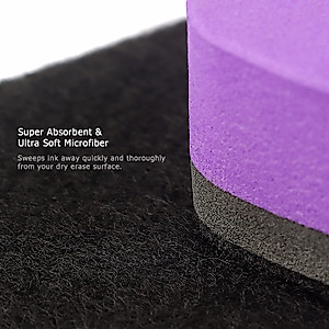 6 Pack White Board Erasers Magnetic Whiteboard Dry Eraser for White Board, Whiteboard Erasers for Kids Classroom, 6 Colors