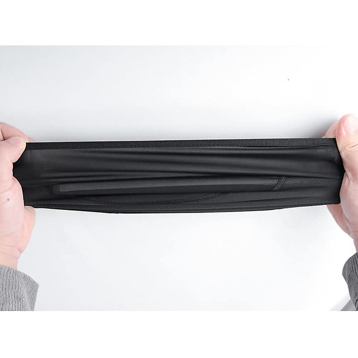 Motorcycle Balaclava with Glasses Holes, Breathable Face Mask Windproof Full Face Cover Hood Motorbike Riding Cycling Black