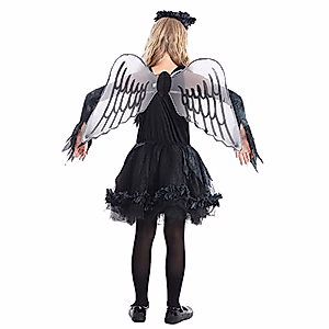 Seasons Girls Fallen Angel Costume For Tween(10-12)