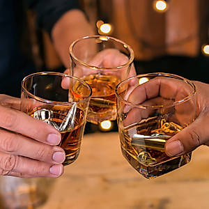 Gifts for Men Dad, for Father's Day Husband Grandpa Boyfriend Dad from Daughter- Unique Cool Presents - Whiskey Stones