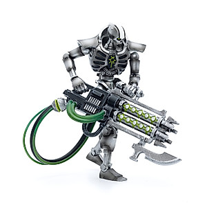HiPlay JoyToy Warhammer 40K Necrons Sautekh Dynasty Immortal with Gauss Blaster 1:18 Scale Collectible Action Figure