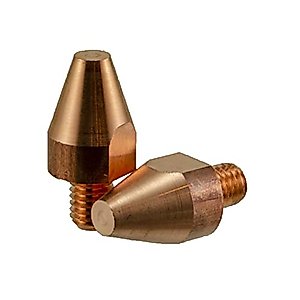 1/4" Spot Welding Tips M8-1.25 Thread - 1 Pair Made in the U.S.A.