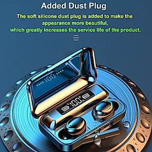 F9-5C Wireless Earphone 9D HiFi Stereo Headset Waterproof Game in-Ear Headphones LED Display BT 5.0 Earbuds F9-5C