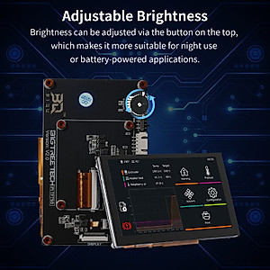 BIGTREETECH PITFT50 V2.1 5 inch Touchscreen Monitor for Raspberry-Pi 4/3B/A/A+/B/B+/2B+/3B/3B+/4B, BTT Pi 2/CB2 Run Klipper Touch Screen, IPS DSI LCD Display 800x480, Capacitive 5 Point Touch