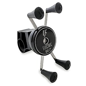 Electric Bike CO. X-Grip Bike Cell Phone Mount Holder Stand for Bicycle Handlebar, Smartphone Cycling E-Bike Accessories