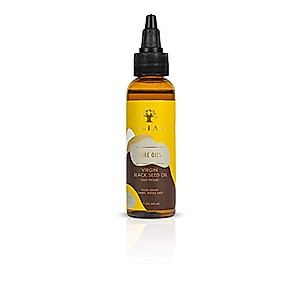 As I Am Pure Oils Virgin Black Seed Oil - 2 ounce - Cold Pressed Anti-Oxidant - 100% Pure Unrefined Nigella Sativa Seed Oil - Rich in Omega-6 and Omega-9 Fatty Acids - Enriched with Phytosterols