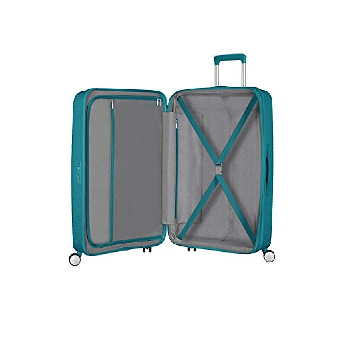 American Tourister Unisex Adult M 81 L, Green (Jade Green), Medium (67 cm-81 Litre)