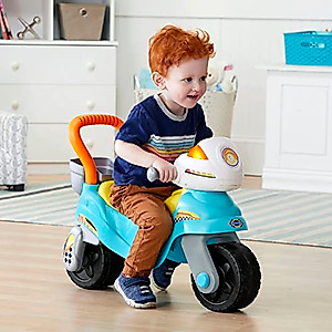 VTech 3-in-1 Step and Roll Motorbike (Frustration Free Packaging), Teal, Large