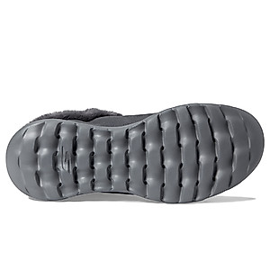 Skechers Women's ON-The-GO Joy-BLISSFULL Slipper, Charcoal, 8