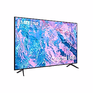 SAMSUNG 58-Inch Class Crystal UHD CU7000 Series PurColor, Object Tracking Sound Lite, Q-Symphony, 4K Upscaling, HDR, Gaming Hub, Smart TV with Alexa Built-in (UN58CU7000, 2023 Model)