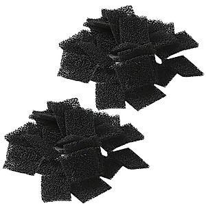Happyyami 60pcs Water Pump Filter Cotton Aero Garden Replacement Filter Sponge Foam for Fish Tank Filters Aerogatden Small Water Dispenser Filter Sponge Tool Filter Pad Water Filter