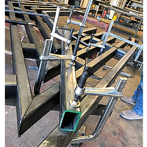 AMAZONS BEST (BESSEY STYLE) F BAR CLAMP FOR MIG AND TIG WELDERS CARPENTERS MECHANIC AUTO BODY REPAIR