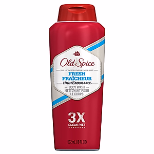 Old Spice High Endurance Fresh Scent Body Wash for Men, 18 oz