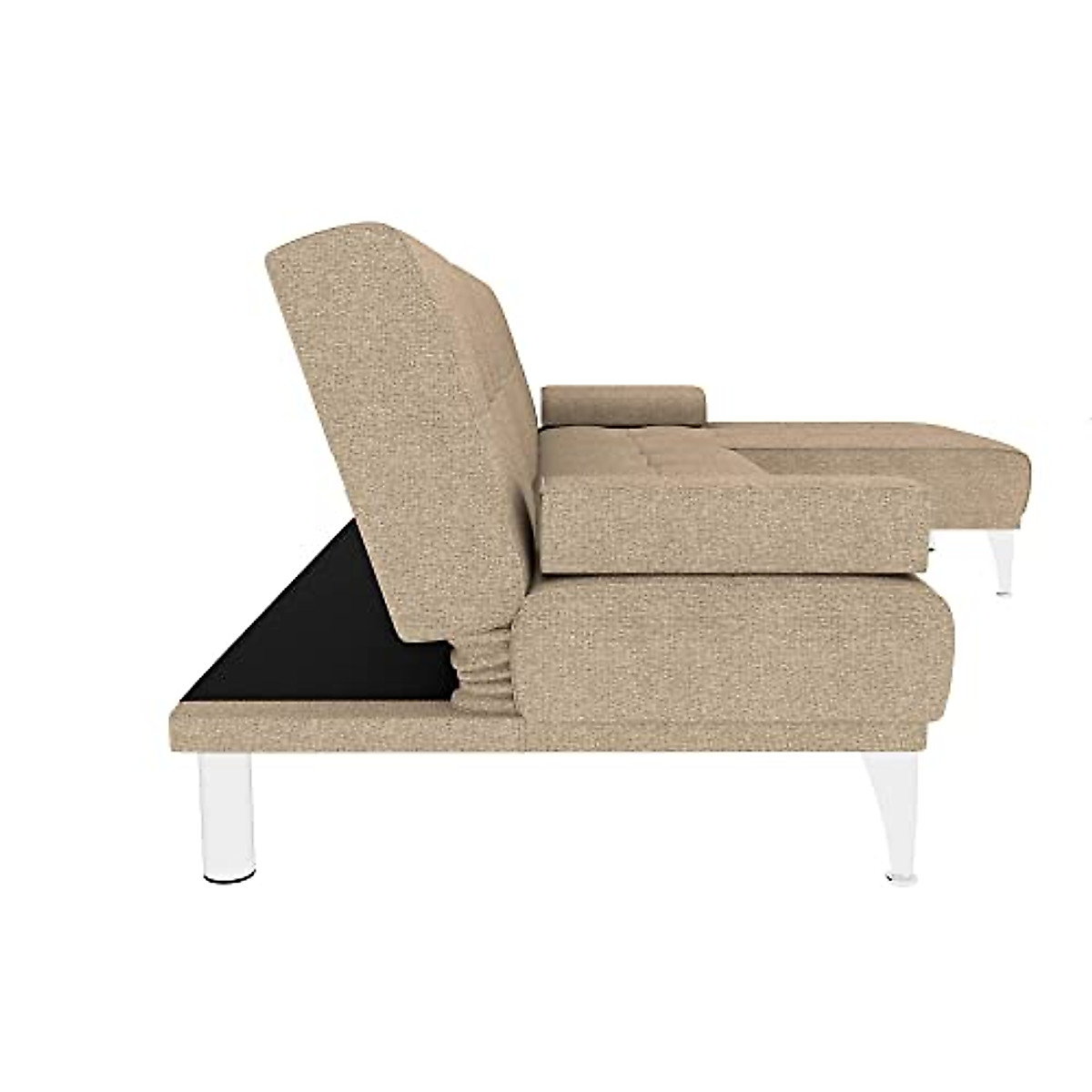 Serta Convertible Sofa, Sand