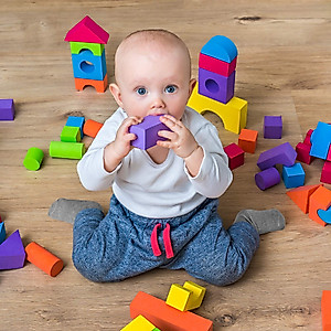 JAKIDAR 12 Pairs Baby Socks Non-Slip Toddler Socks With Grips for Baby Boys Girls - Ankle Low Cut Cotton Socks for Babe and Kids, Gray 12-24M