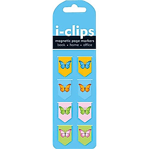Butterflies i-Clips Magnetic Bookmarks
