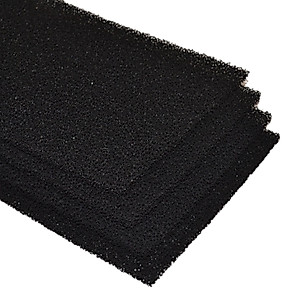 HQRP HEPA Filter with 4 Carbon Filters compatible with Finn OVHT9908 Air Purifier