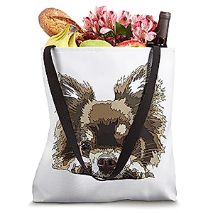 Chihuahua Long Haired Chihuahua Long Hair Chiwawa Dog Lover Tote Bag