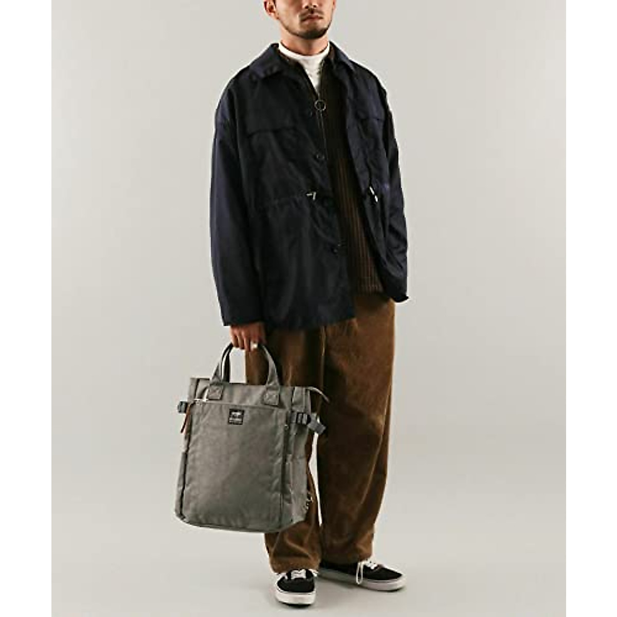 anello(アネロ) Anero POST ATC1225Z 2-Way Backpack, A4, Multiple Storage, Beige