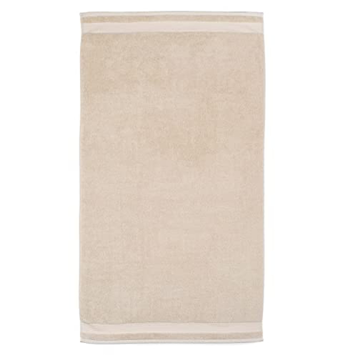 MARTHA STEWART 100% Cotton Bath Towels Set - 6 Piece Set | 2 Bath Towels - 2 Hand Towels - 2 Washcloths | Quick Dry Towels | Plush Towels | Absorbent | Ideal For Everyday Use | Beige Towels